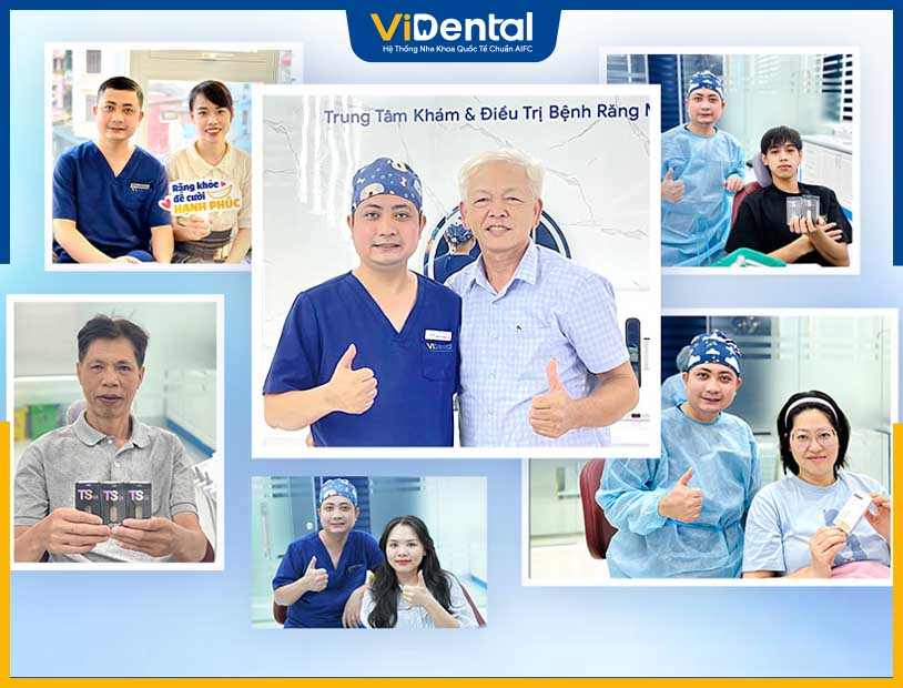 Review chất lượng dịch vụ tại Trung Tâm Vidental Implant